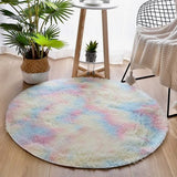 Tapis Rond Multicolore – Atmorus